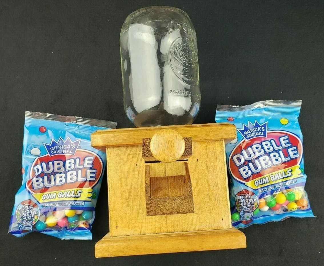 Yellow Mini Bubble Gum Machine Amazon.com: Vintage Gumball Machine For