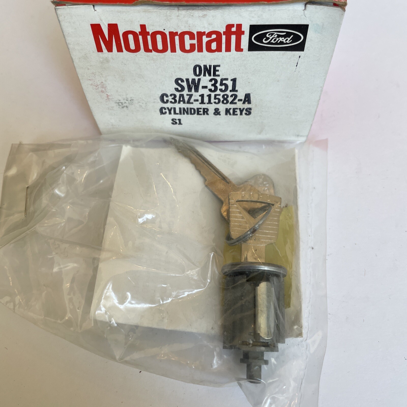 Ignition+Lock+Cylinder+and+Switch+Motorcraft+SW-351 for sale online | eBay