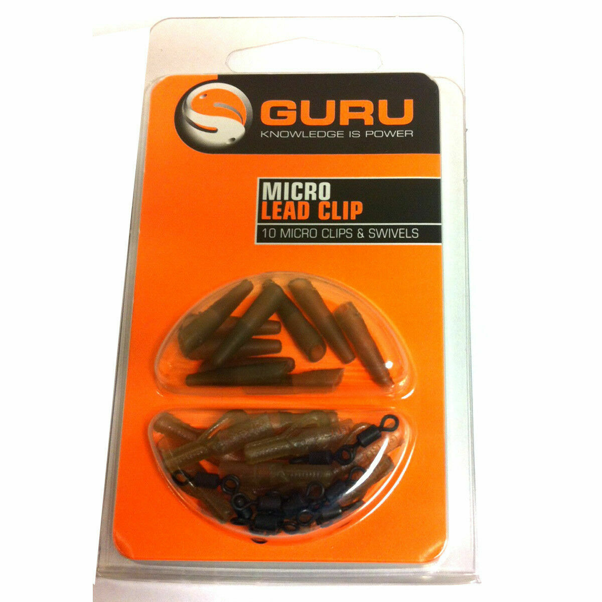 Guru Speed Beads Micro Lead Clips & Swivels Snap Link Waggler Adaptor ...
