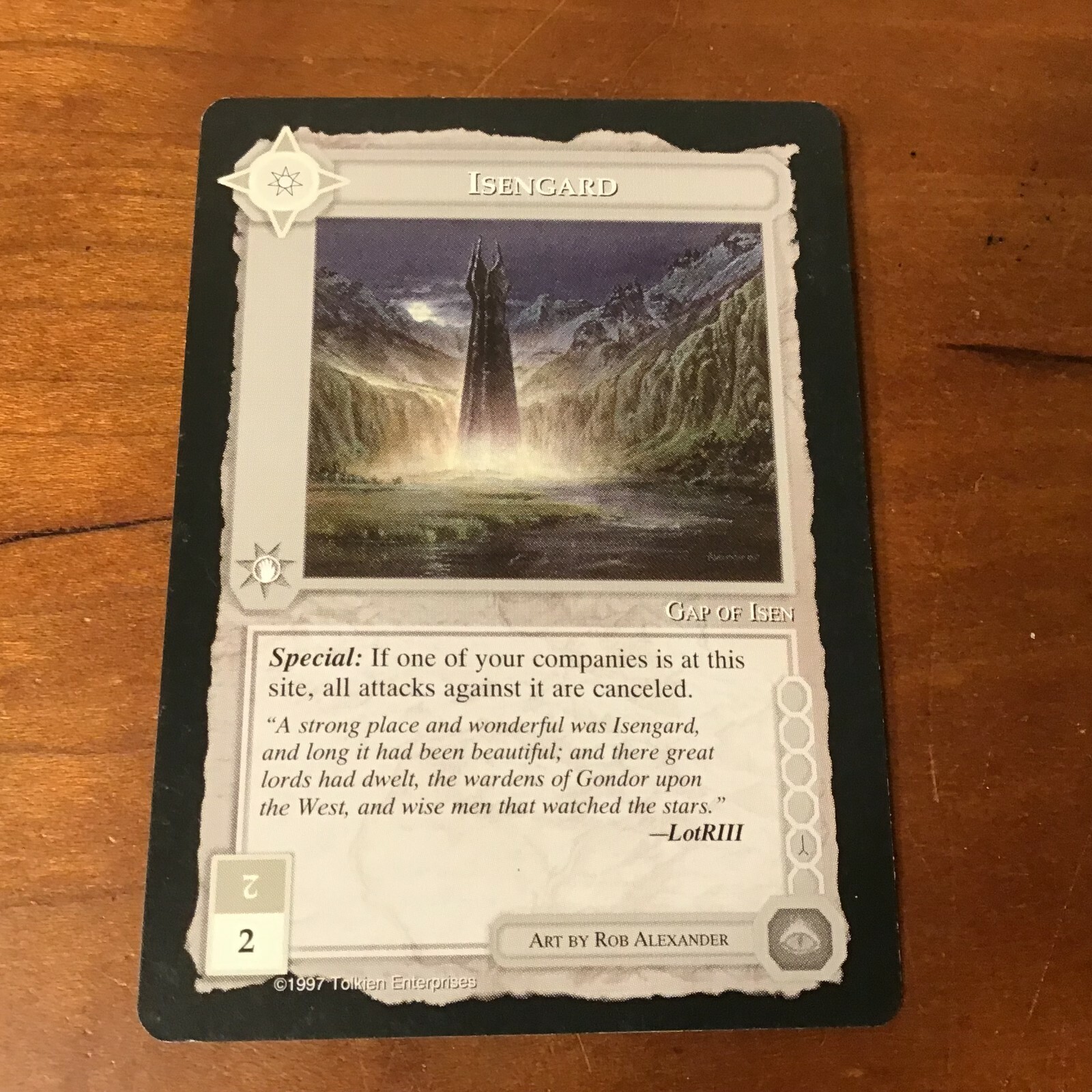 Isengard - The White Hand - Middle Earth CCG - MECCG Black Border | eBay