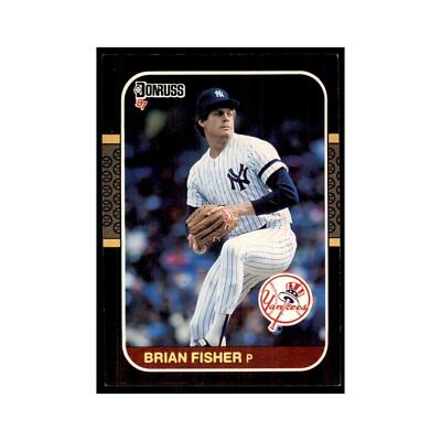 1987 Donruss Brian Fisher Baseball Cards #340 | eBay