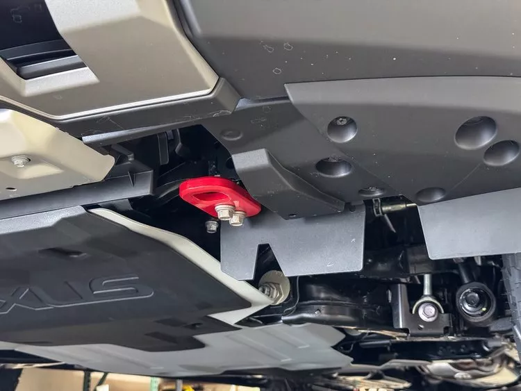 Fits for Toyota Tacoma 2024 2025 Front Tow Hooks / Recovery Points Red ...