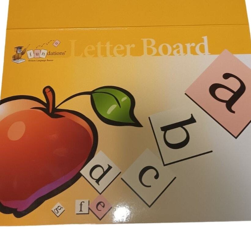 Fundations Letter Board K/1 (Mixed Media) for sale online | eBay