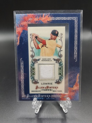 2011 Allen & Ginter Relic Jed Lowrie, Card # AGR-JLO | eBay