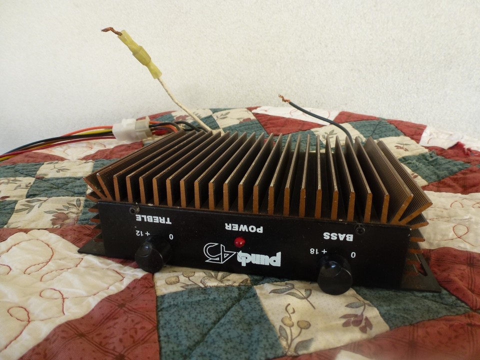 Rockford Fosgate Punch 45 RECAPPED 1st Gen Old School Legendary Amp ...