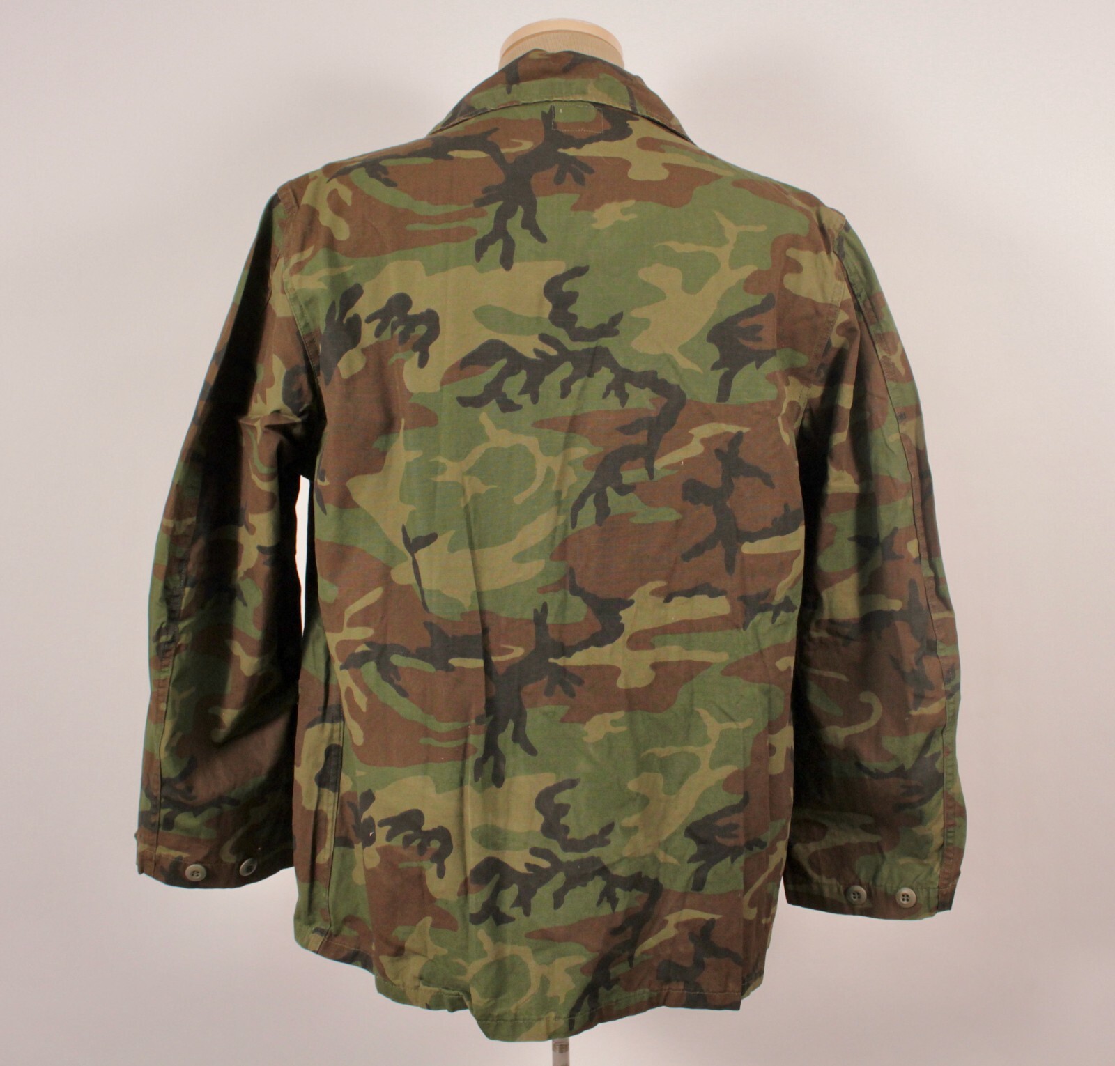 Men's VTG 1970s Post Vietnam War '79 US Army Camo RDF Shirt Jacket Sz L ...