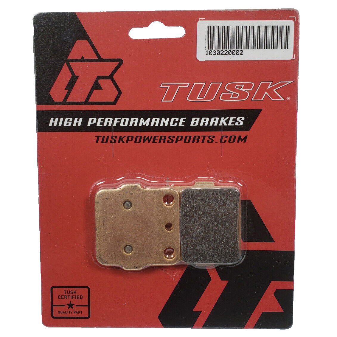 Tusk Powersports 1030220002 Sintered Metal Brake Pads Rear | Replaces ...