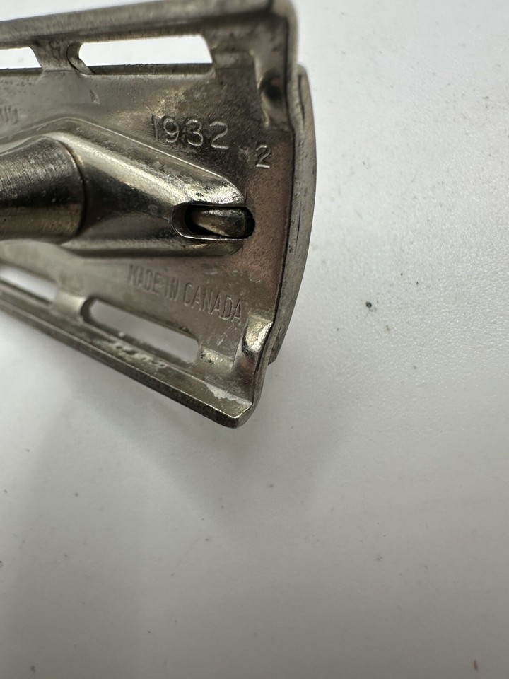 GILLETTE RAZOR SHAVER 1932 MEN GROOMING MADE IN CANADA VINTAGE | eBay