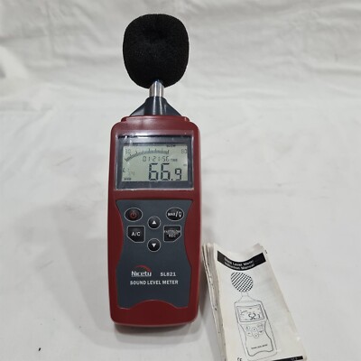 Nicety Meters Sound Level Meter Type SL821. Audio Level Meter. | eBay
