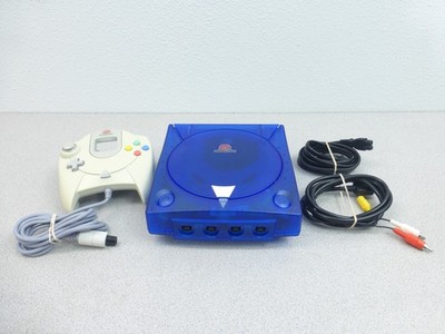 Custom Clear Blue Sega Dreamcast Console New Shell - TESTED | eBay