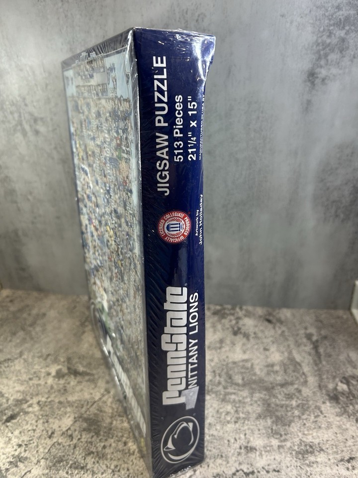 Penn State Nittany Lions Puzzle Football Stadium 513 Pieces 21.25”x15 ...