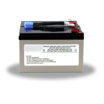 Powerwarehouse RBC6 compatible battery for APC BP1000 BP1100 SU1000 12V ...