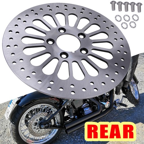 For Harley Touring Chopper Super Spoke SS 11.5" Rear Harley Brake Rotor ...