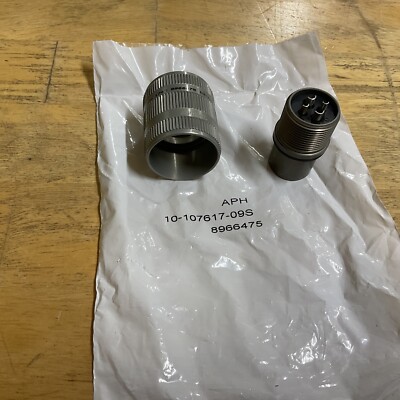 Amphenol 4 Prong Connector aph 10-107617-09s 8966475. NOS | eBay