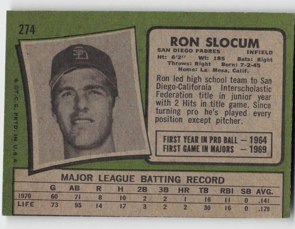 1971 Topps Baseball: Choose Your Card (#270 - #420) FREE SHIPPING! | eBay