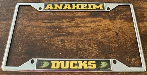Anaheim Ducks Booster License Plate Frame California Ice Hockey | eBay