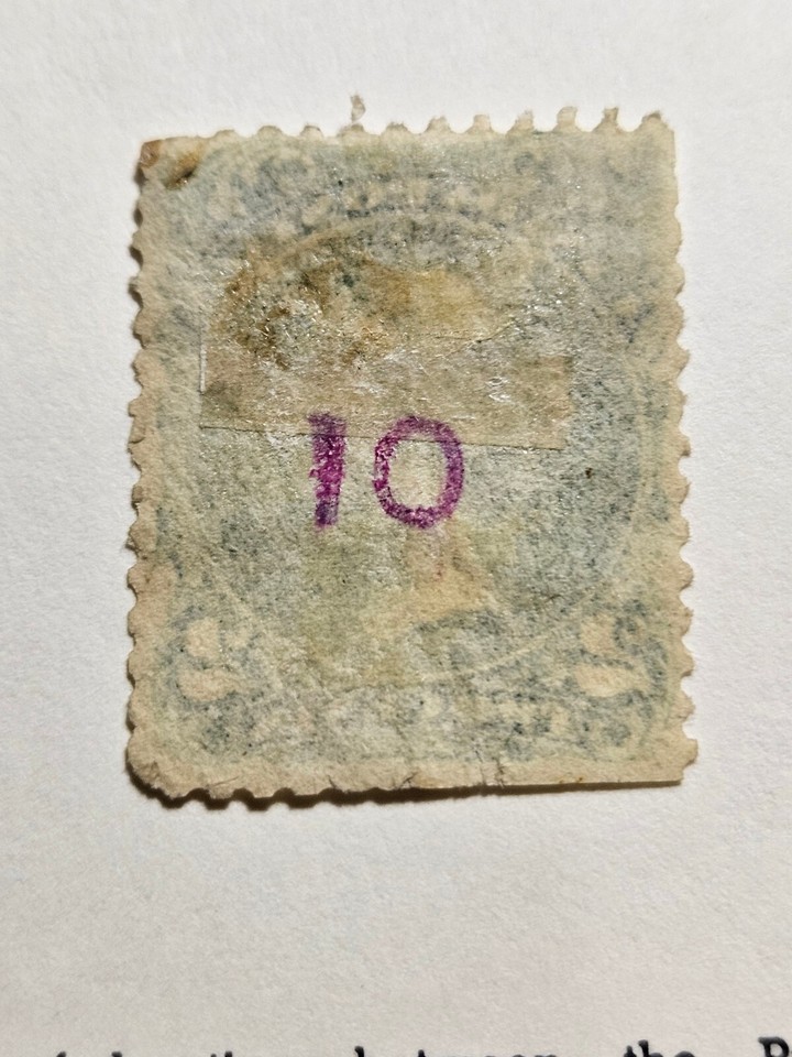 Stamp Canada 1868 "Queen Victoria" A15 #24 green used | eBay