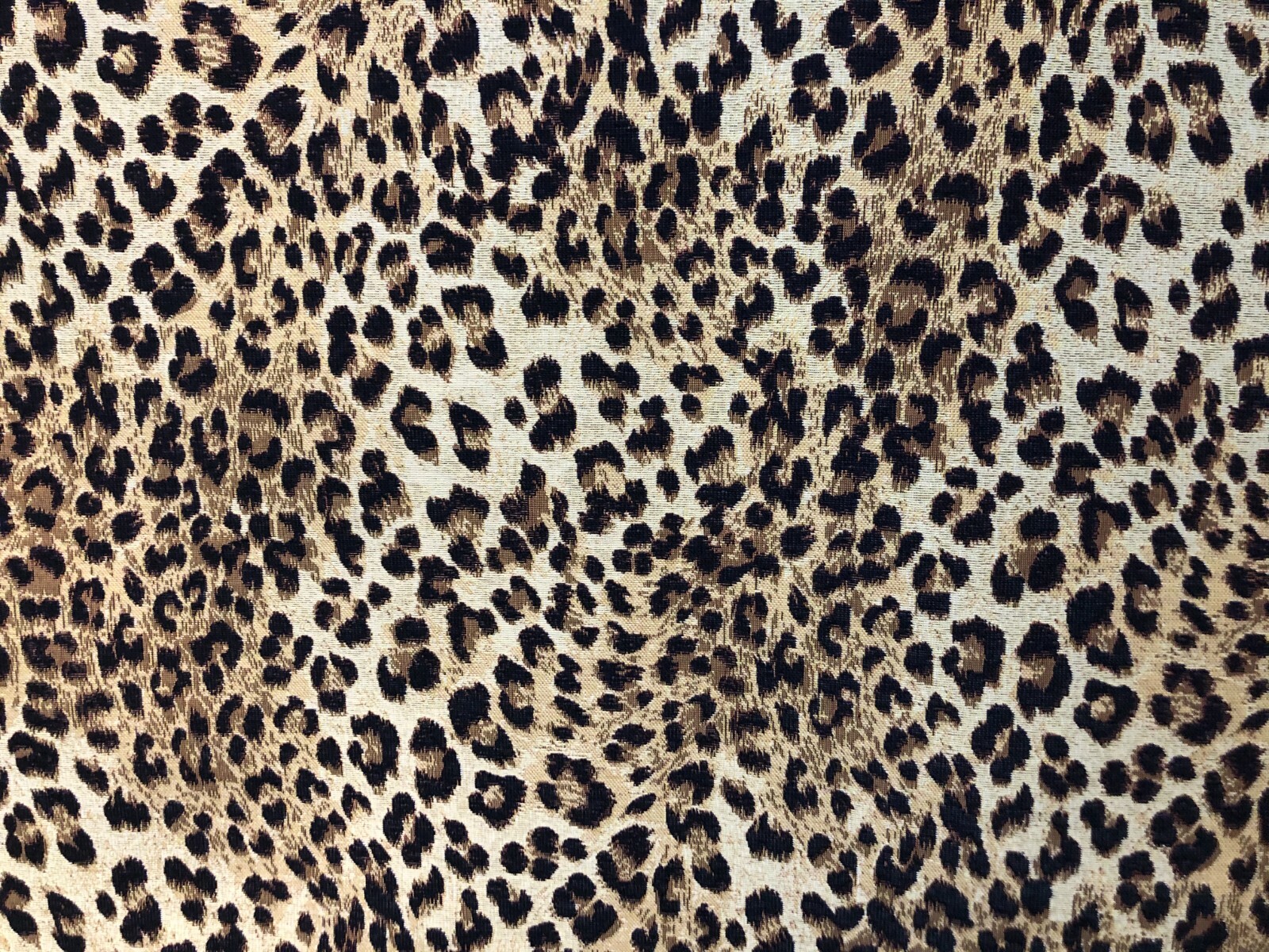 Leopard Animal Skin Italian Velvet Sold by Metre Upholstery Safari ...