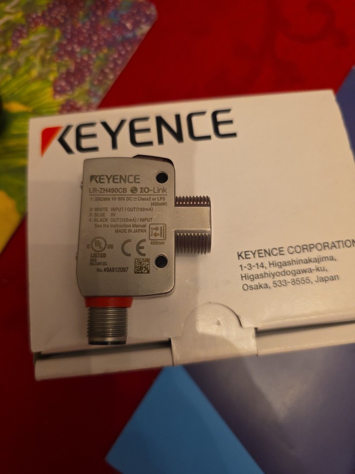 Keyence LR-ZH490CB Self Contained CMOS Laser Sensor | eBay