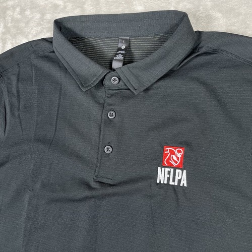 Lululemon Evolution Polo Shirt Mens Large Black NFLPA Football ...