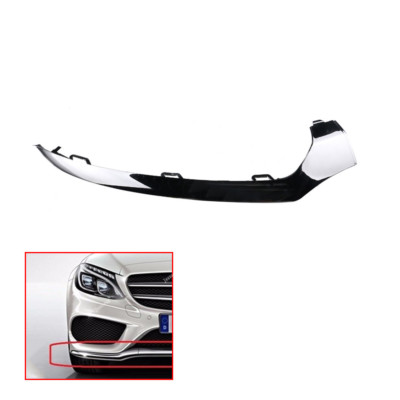 RH Front Bumper Chrome Trim Molding for Mercedes W205 C300 C350 C200 ...