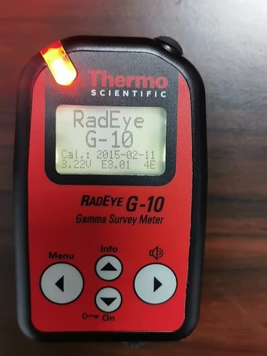 1PCS THERMO SCIENTIFIC RadEye G-10 Gamma Survey Meter | eBay