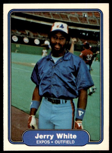 1982 FLEER JERRY WHITE . MONTREAL EXPOS #211 | eBay