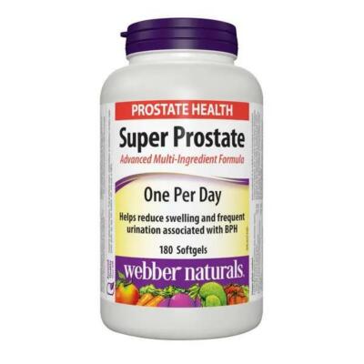 Webber Naturals Super Prostate Advanced Multi-Ingredient Formula ...