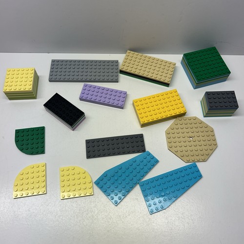 Lego Plates Flats Lot of 50-4x6 4x8 6x6 6x12 & Random Assorted ...