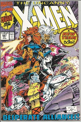 The Uncanny X-Men #281 (1991, Marvel/Direct) 1st app. Fitzroy NM-M FREE ...