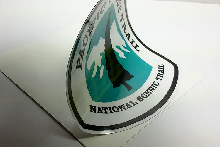 4 inch PACIFIC CREST TRAIL DECAL / PCT Vinyl Sticker, Hiking | eBay