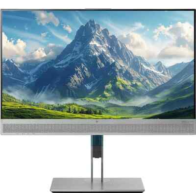 HP E243M EliteDisplay 24" IPS WLED LCD Frameless HDMI Screen WebCam VGA ...