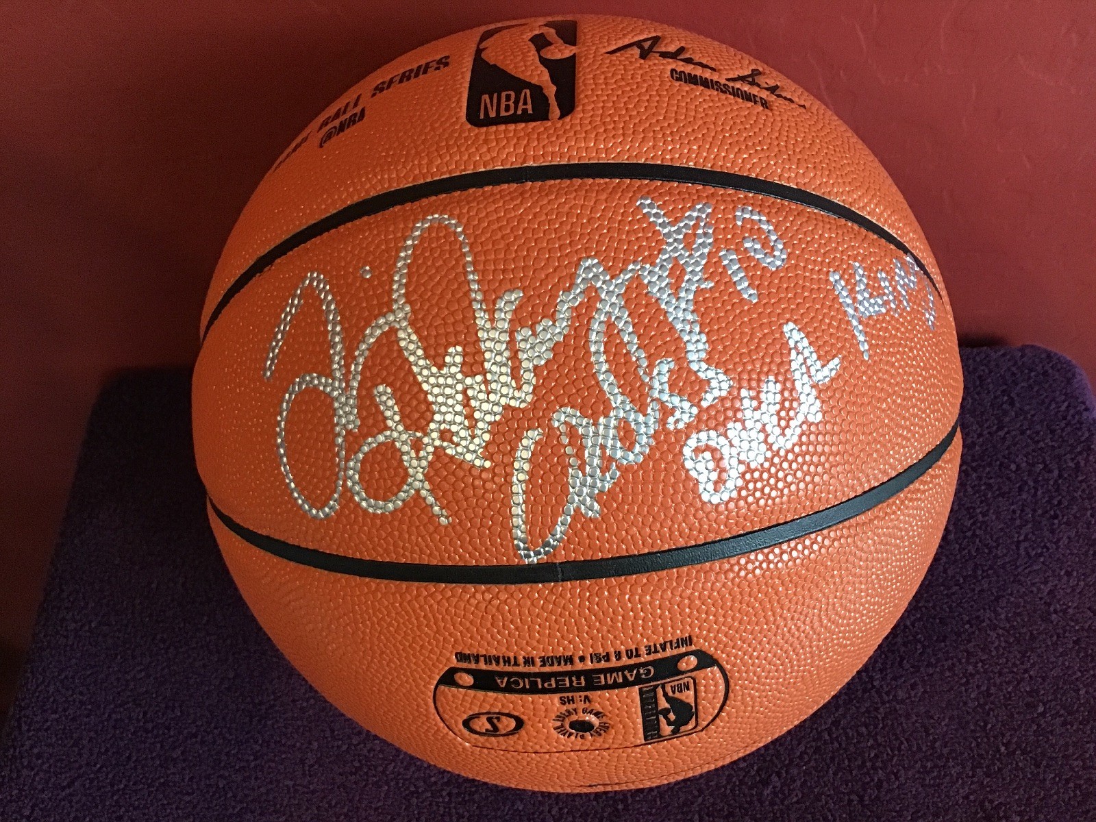 TIM HARDAWAY Autograph Spalding Basketball Signed JSA Certified Auto ...
