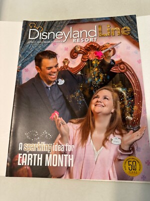 DISNEYLAND LINE RESORT Cast Member Only Exclusive Magazine Rare - Apr ...