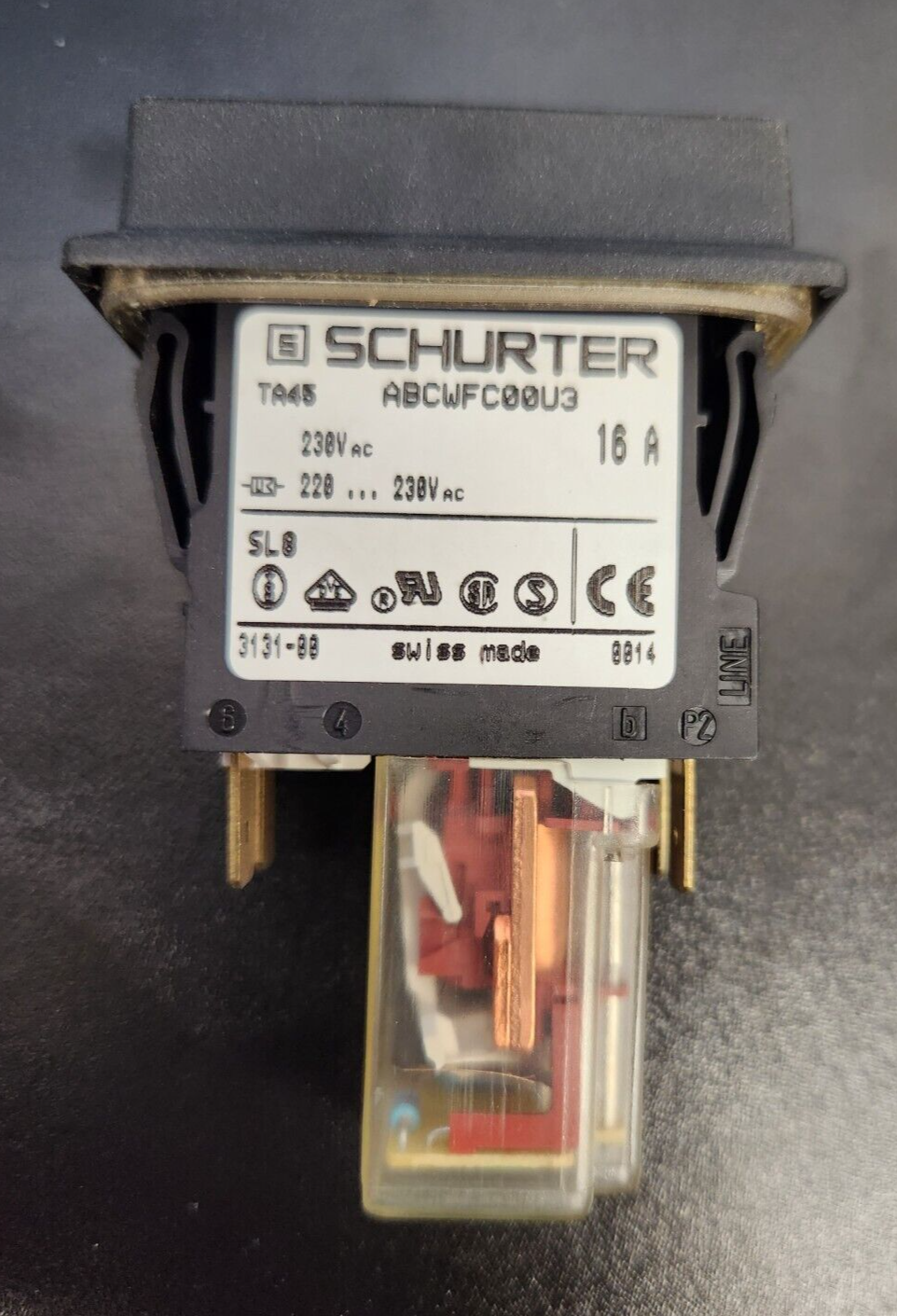 (1 PC) 4430.2348 SCHURTER Ta45 Circuit Breaker 2P Ro 10A | eBay