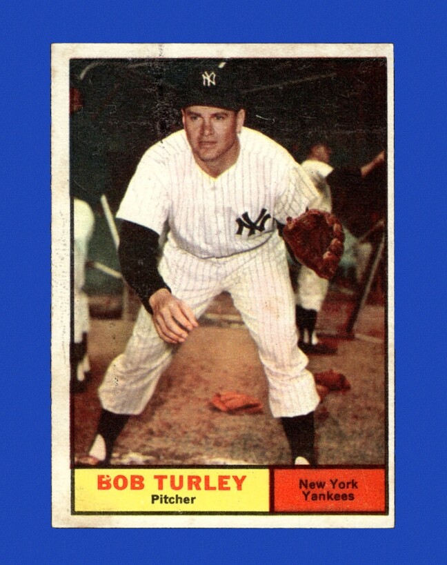 1961 Topps Set-Break # 40 Bob Turley EX-EXMINT *GMCARDS* | eBay