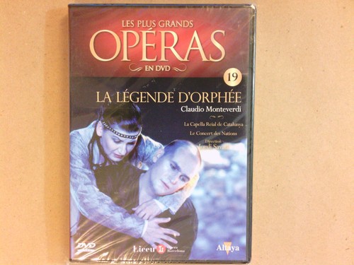 DVD OPERA / LA LÉGENDE D'ORPHÉE / JORDI SAVALL DIRECTOR / NEUF SOUS CELLO | eBay