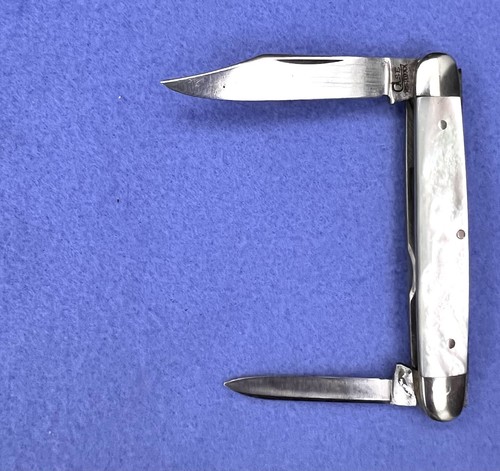 Vintage CASE TESTED XX 2 Blade M.O.P. Pocket Knife | eBay