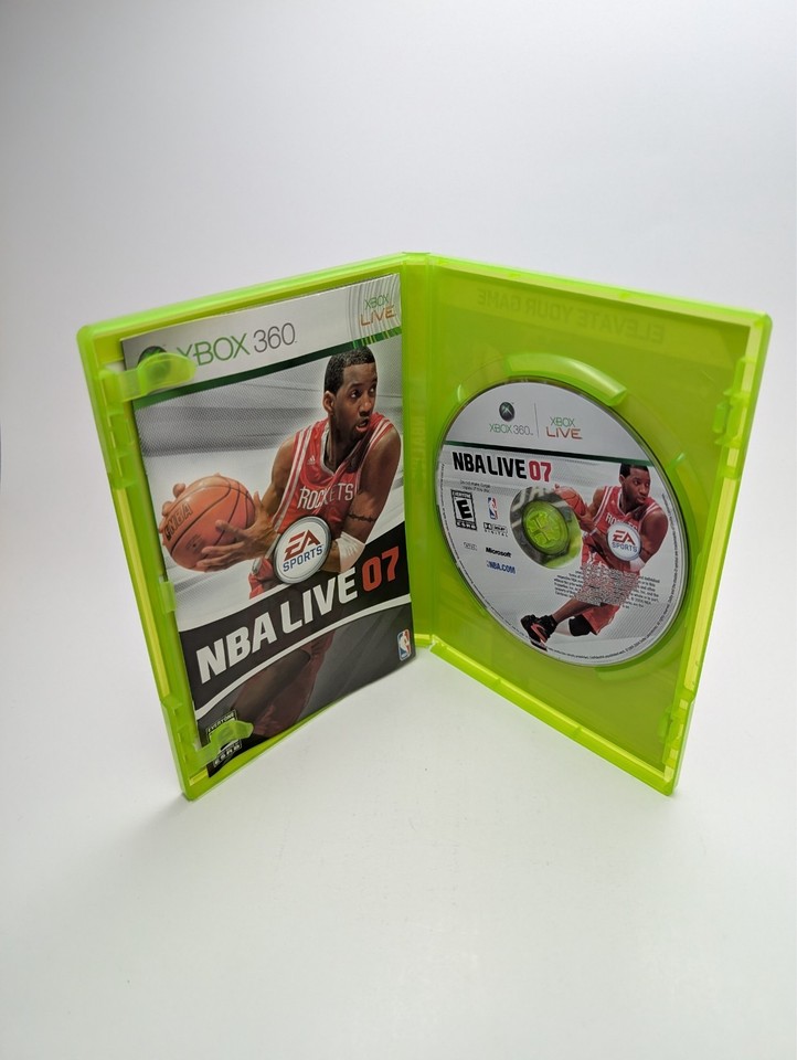 Xbox 360 Basketball Game Lot NBA Live 07 & College Hoops NCAA 2K7 | eBay