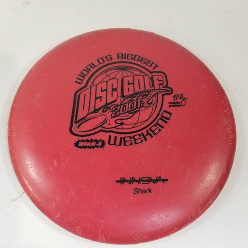 Innova Shark Patent Number Worlds Biggest Disc Golf Weekend 2001 Wham-O ...