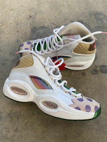 Reebok Junior's Iverson Question Mid X CandyLand Basketball GZ0081 ...