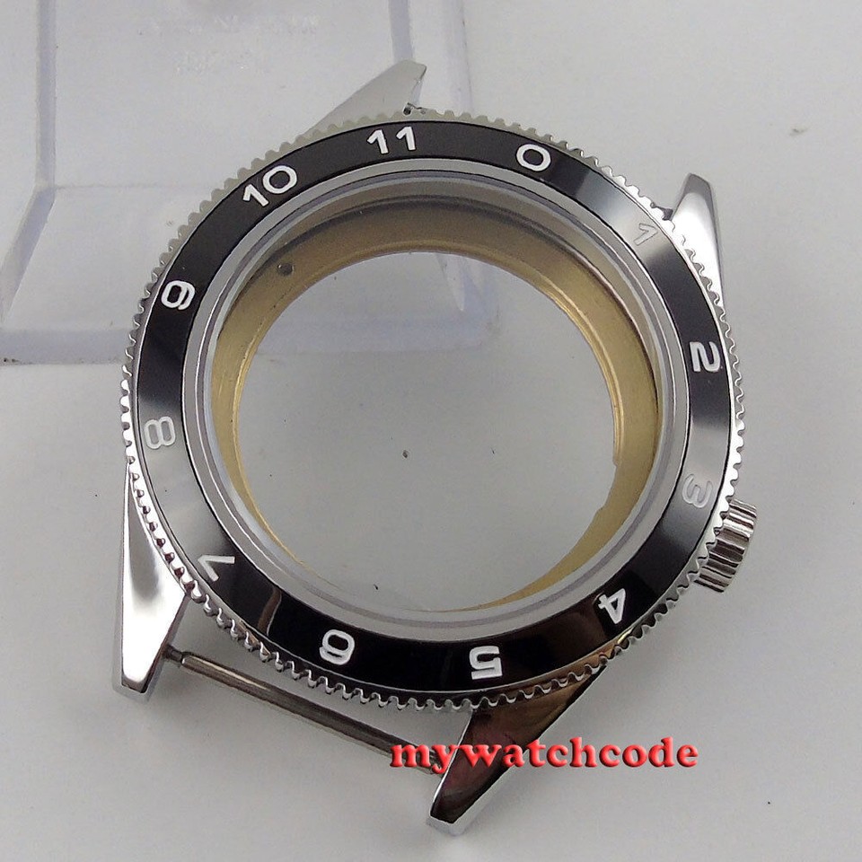 10ATM 41mm Sapphire Glass Automatic Watch Case Fit 8215 NH35 NH36 ETA ...