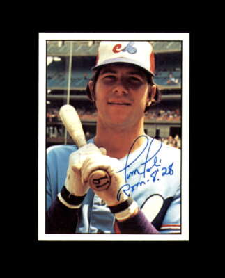 Tim Foli Signed 1975 SSPC Montreal Expos Autograph | eBay
