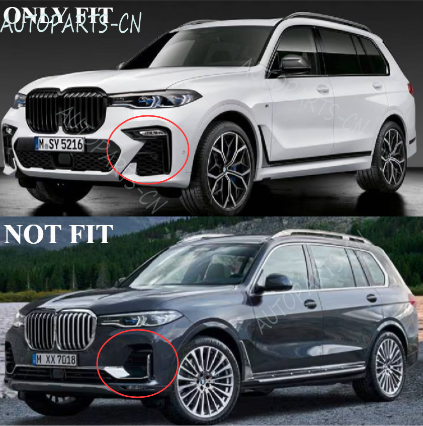 For BMW X7 G07 2019-2022 Front Bumper Right Air Vent Cooling Grille ...