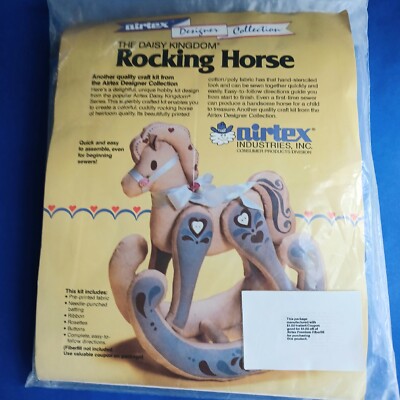 Daisy Kingdom Rocking Horse Kit Quick & Easy Sew Baby Childs Room ...
