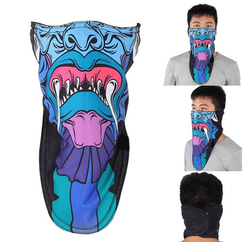 Winter Fleece Neck Warmer Gaiter Balaclava Ski Face Mask Scarf for Cold ...