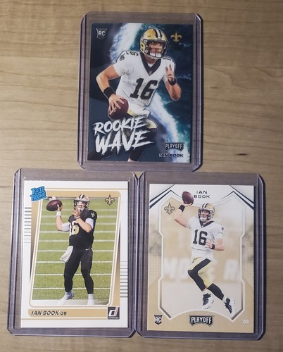 Ian Book Rookie Cards | 2021 Playoff ROOKIE WAVE, Donruss Rated Rookie ...