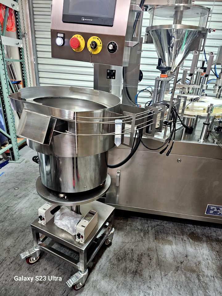 Auger Filler, bottle loader, lid loader, Vacuum loading, capper ...