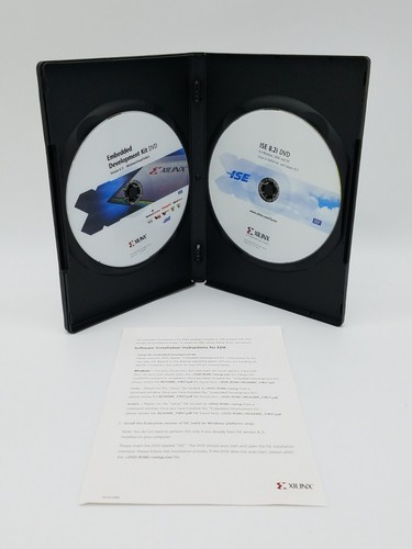 Xilinx Embedded Development Kit (EDK) DVD & ISE 8.2i DVD Kit | eBay