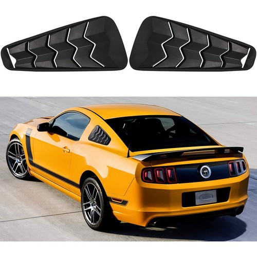 2pcs Quarter Rear Side Window Louvers Sun Shade Cover for 2005-2014 ...